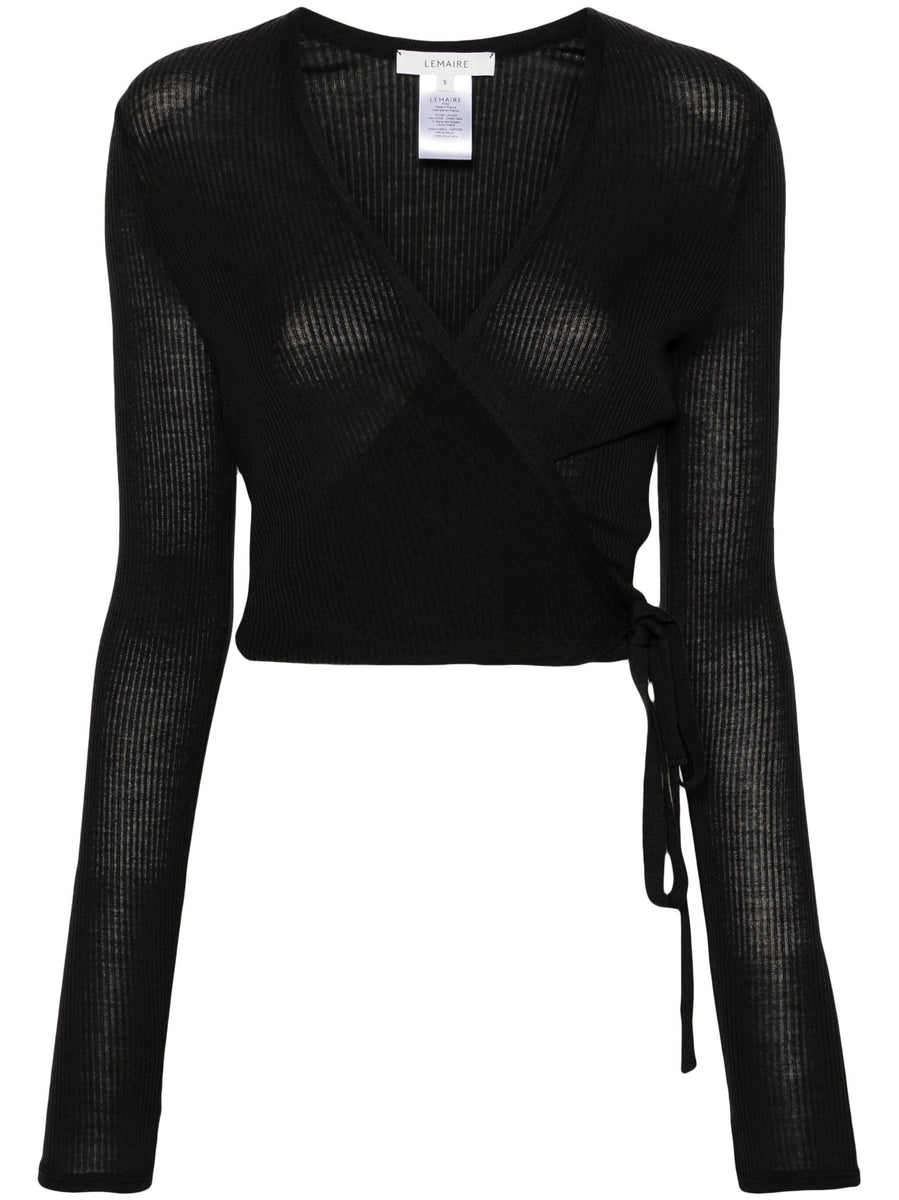 Lemaire Wrap Over Cardigan | Balardi