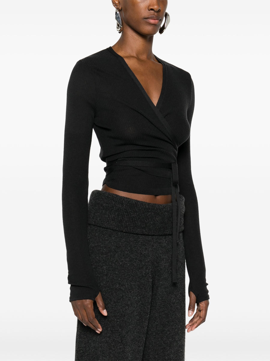 Lemaire Wrap Over Cardigan | Balardi