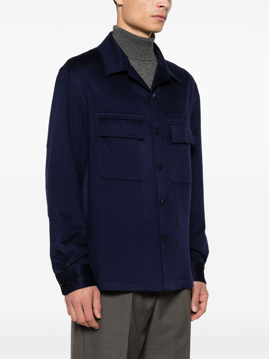 Zegna Oasi Cashmere Overshirt | Balardi