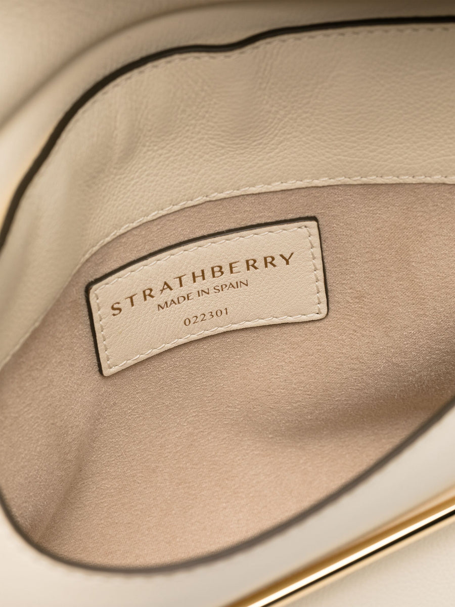 Strathberry Stylist Leather Vanilla | Balardi