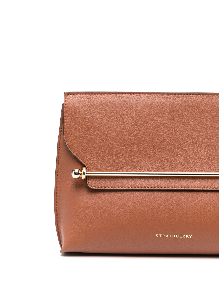 Strathberry Stylist Leather Chestnut | Balardi