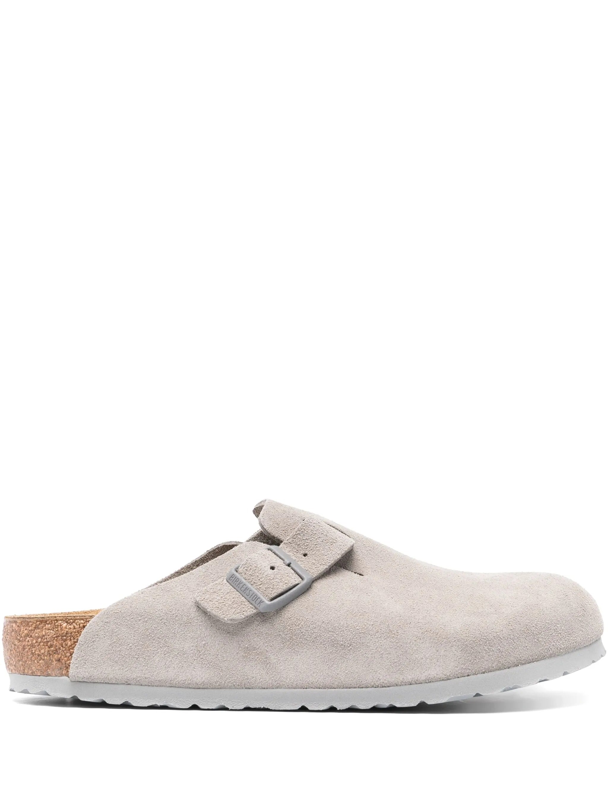 Birkenstock Boston Stone Coin, Suede Leather – Balardi
