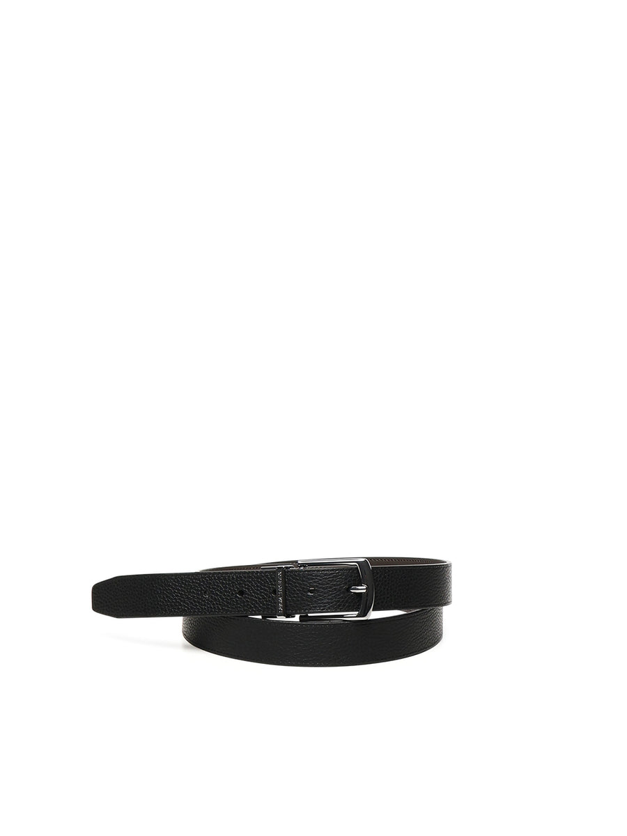 Michael Michael Kors Black Leather Adjustable Belt | Balardi