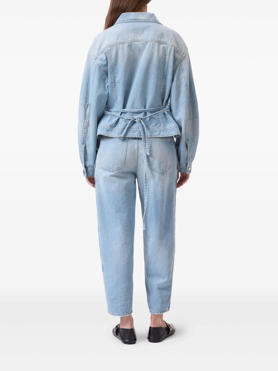 Closed Wrap Denim Jacket | Balardi