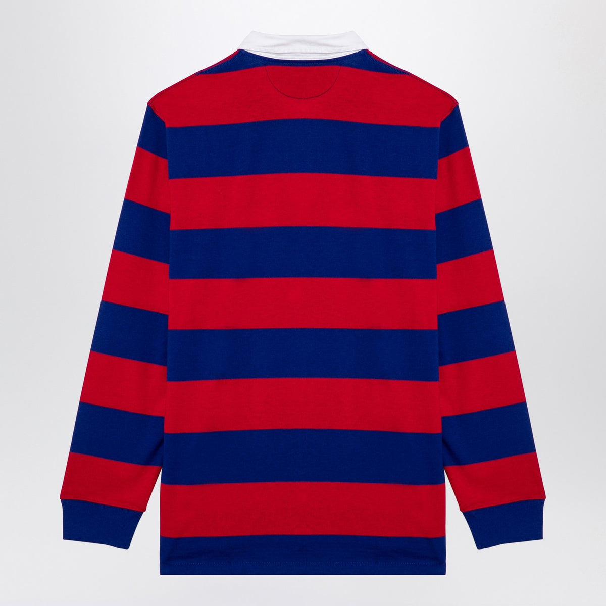 Polo Ralph Lauren Red/Blue Striped Long Sleeved Polo Shirt | Balardi