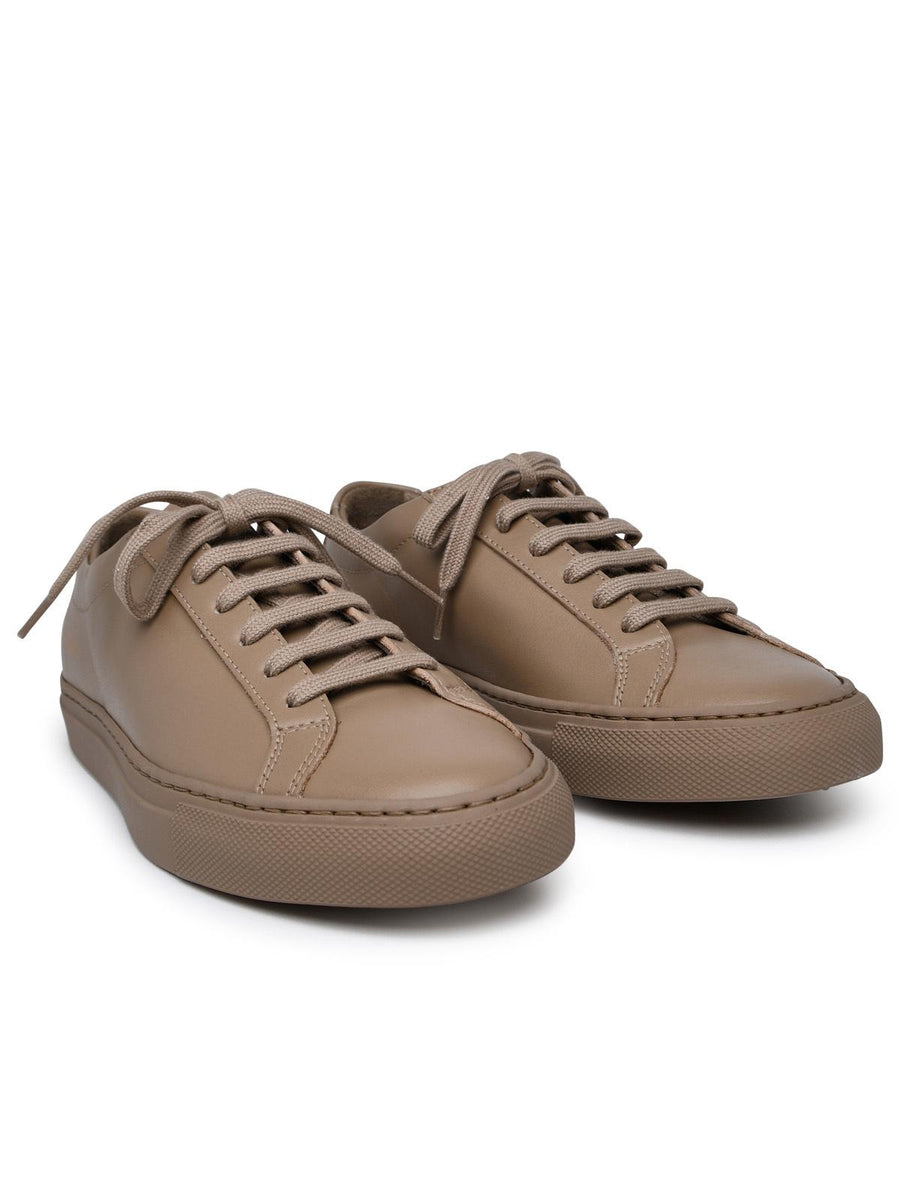 Common Projects Achilles Beige Lear Sneakers | Balardi