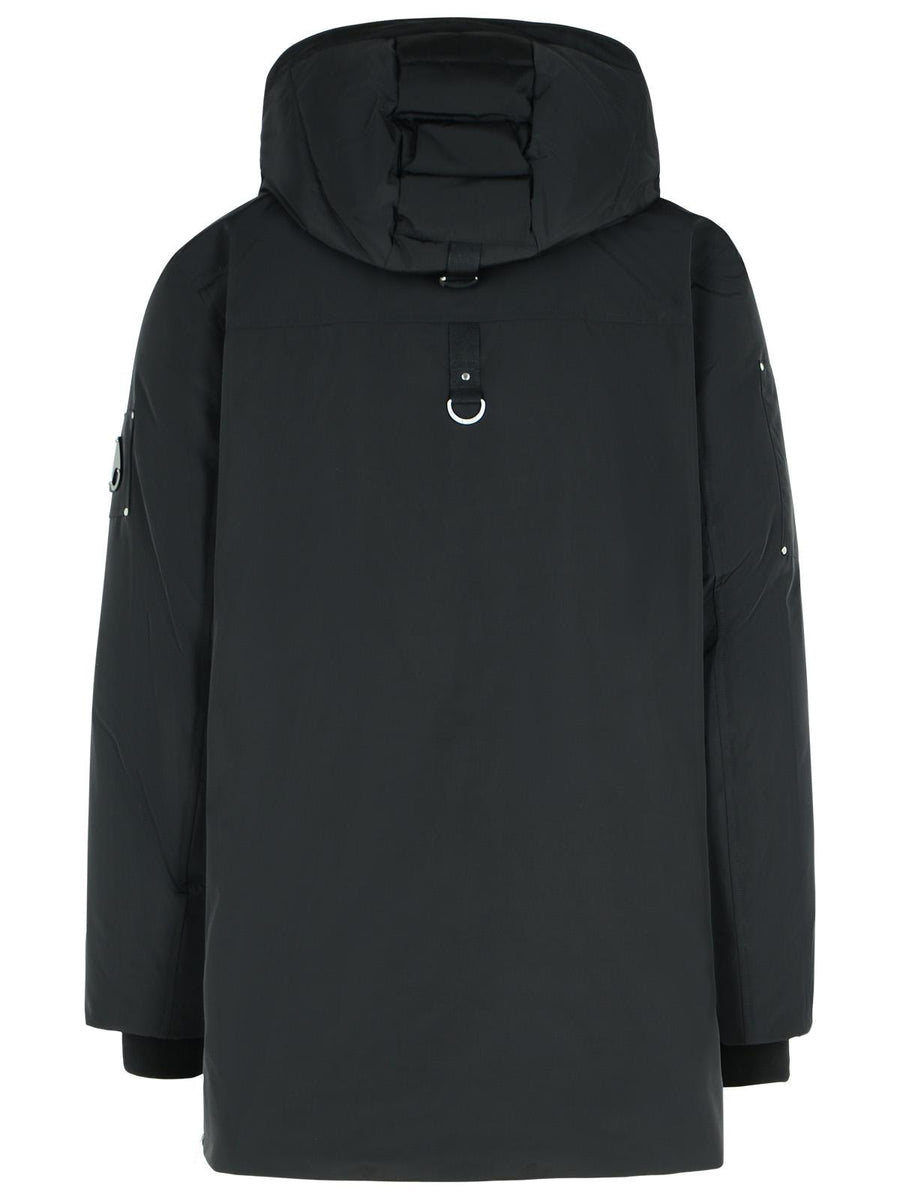 Moose Knuckles 'Granite Peak' Black Polyester Parka | Balardi