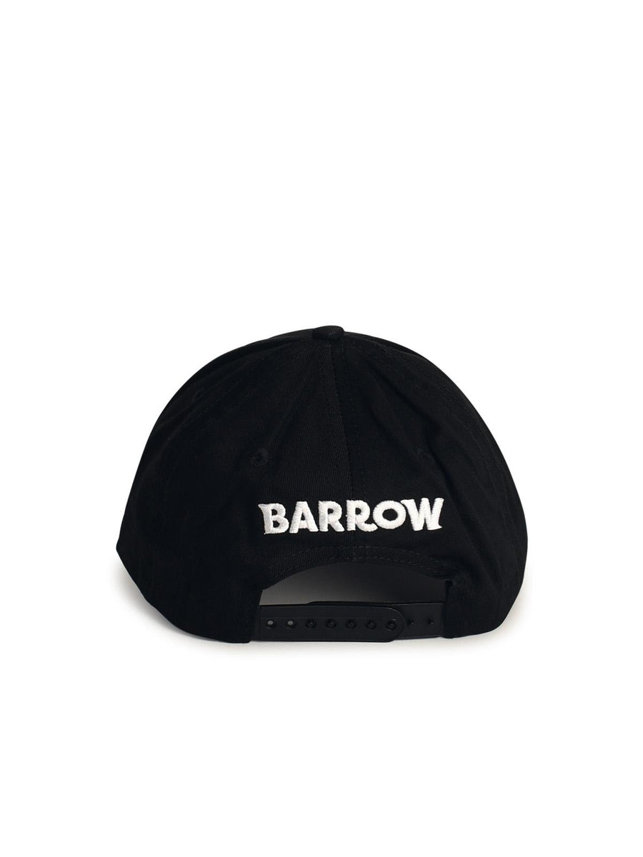 Barrow Black Cotton Cap | Balardi