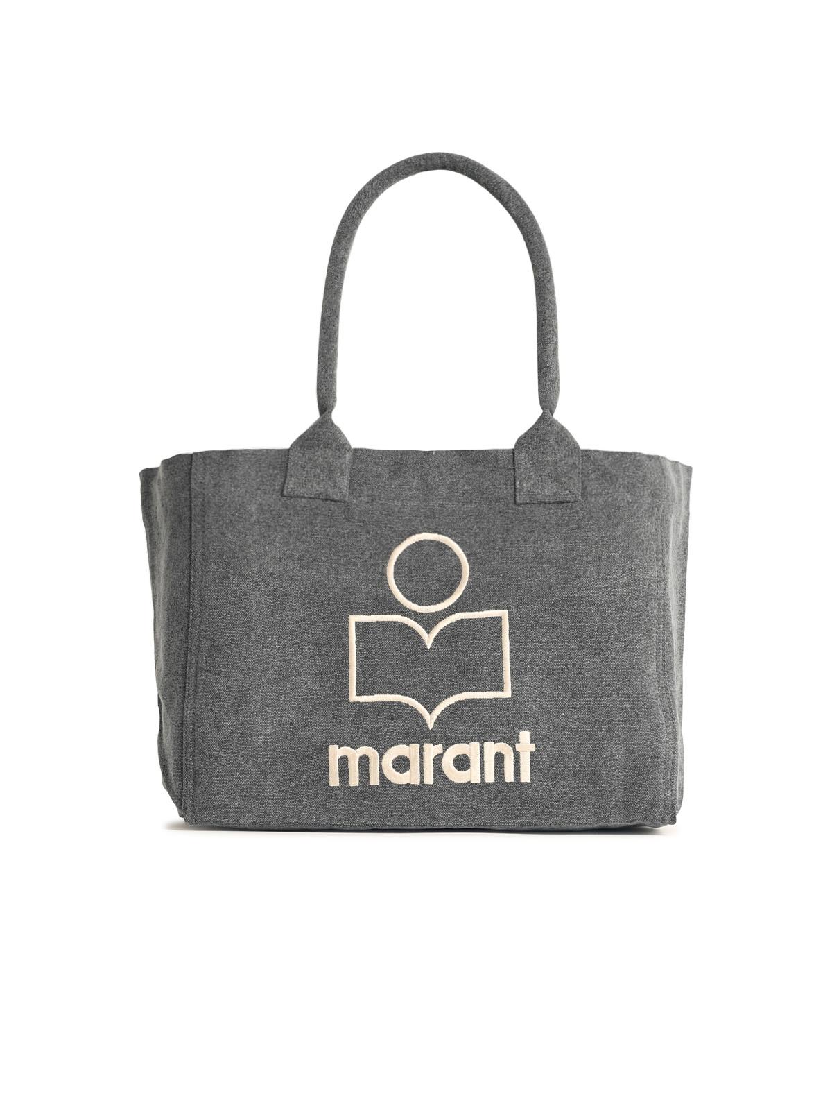Isabel Marant 'Yenki' Grey Cotton Shopping Bag – Balardi