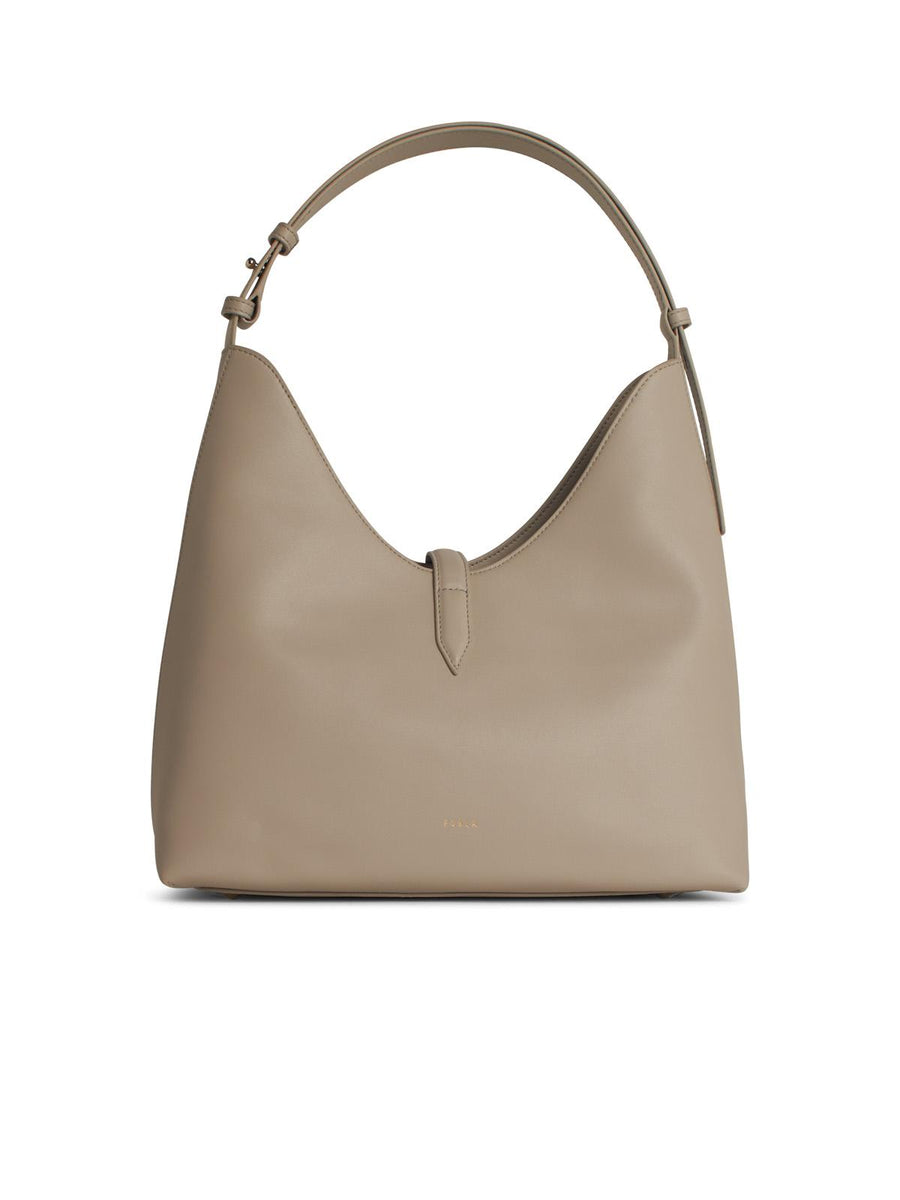 Furla 'Hobo Goccia' Beige Lear Bag | Balardi