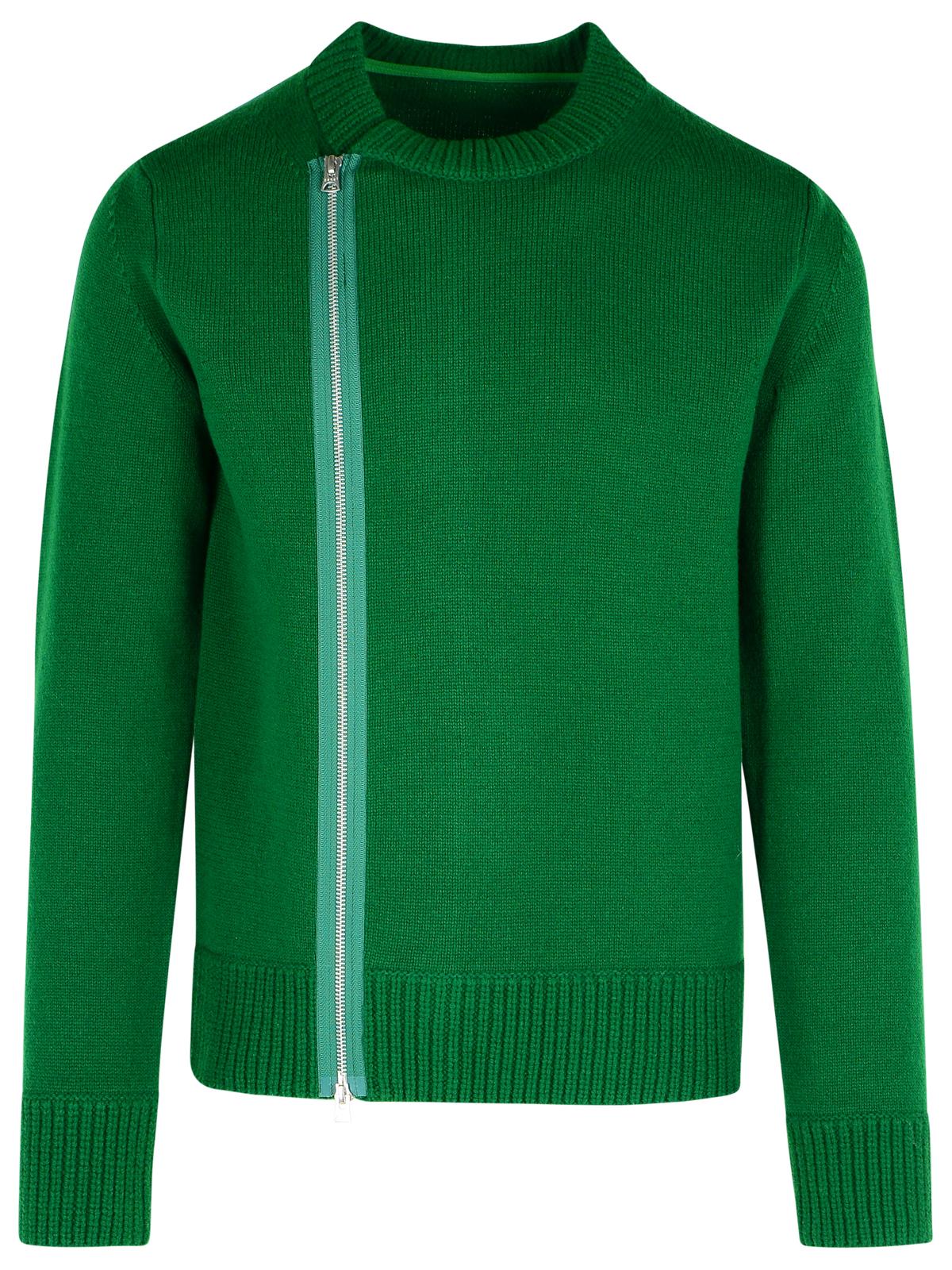 Pull en laine verte Sacai – Balardi
