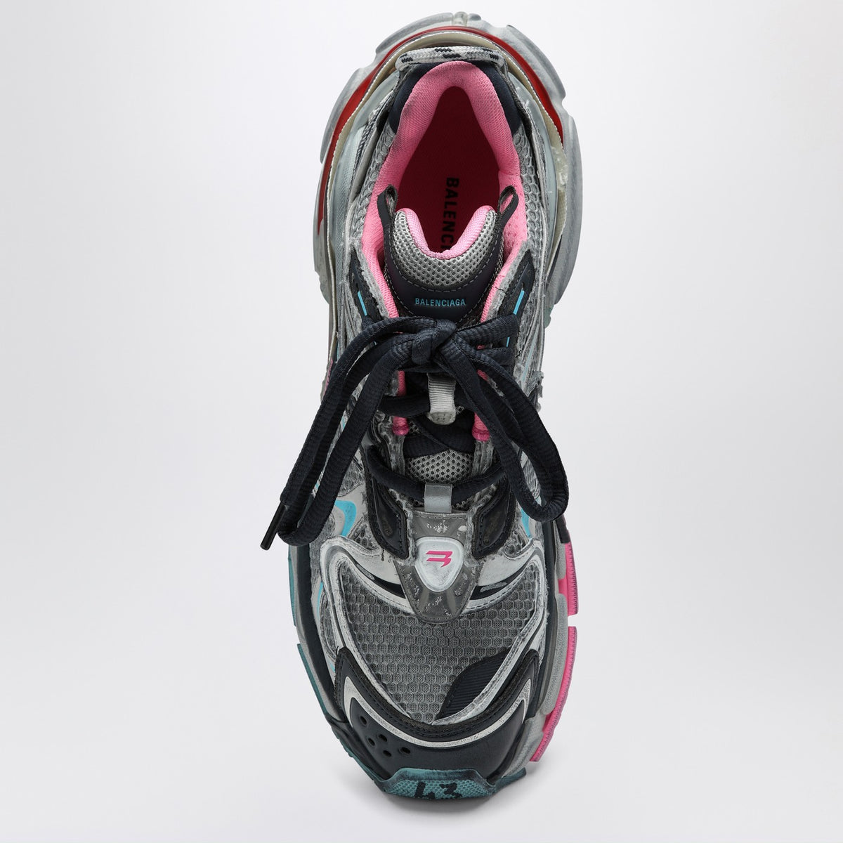 Balenciaga Runner 2.0 Grey/Blue/Pink Sneaker | Balardi