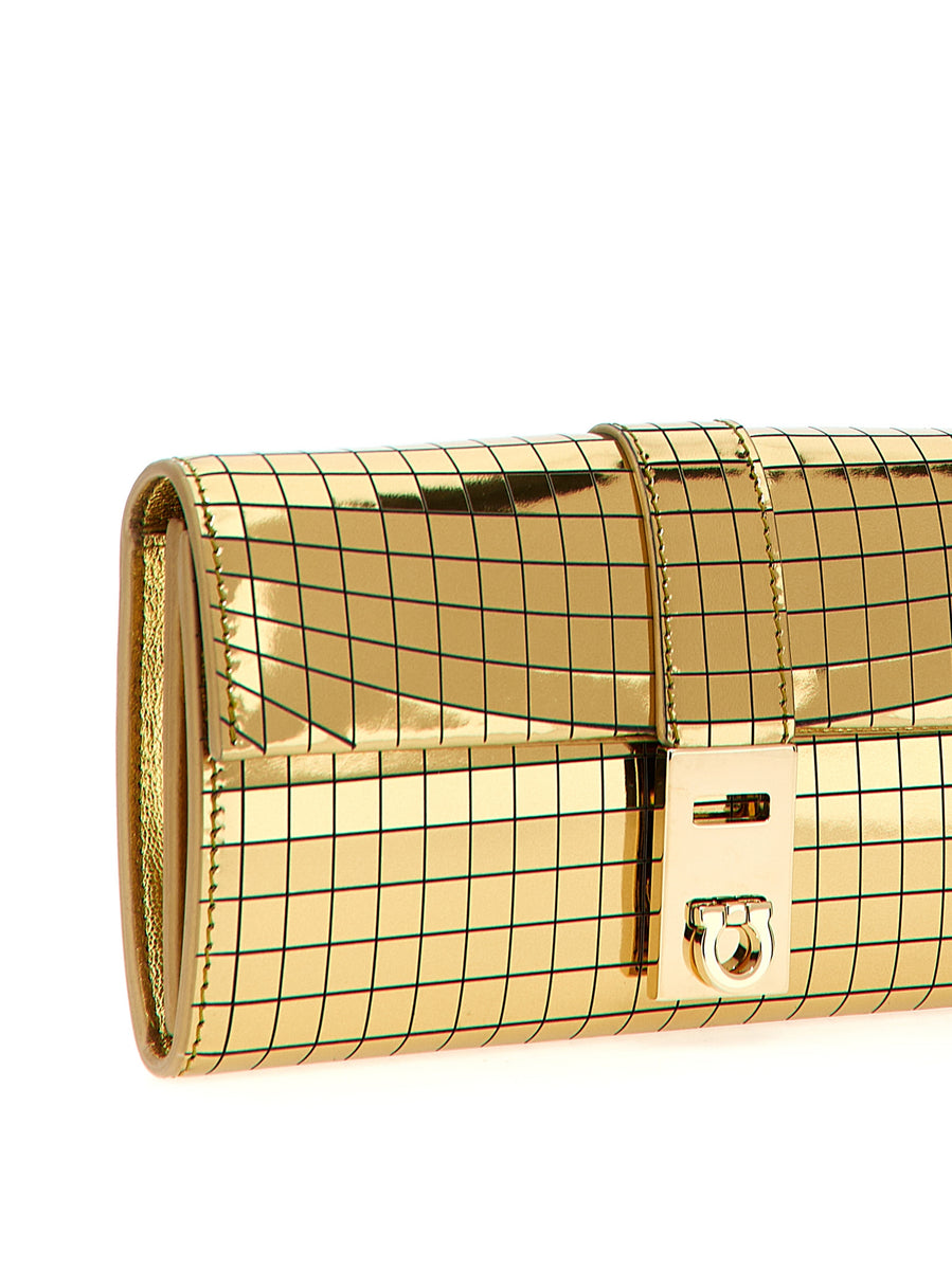 Ferragamo 'Lux Gold' Wallet On Chain | Balardi