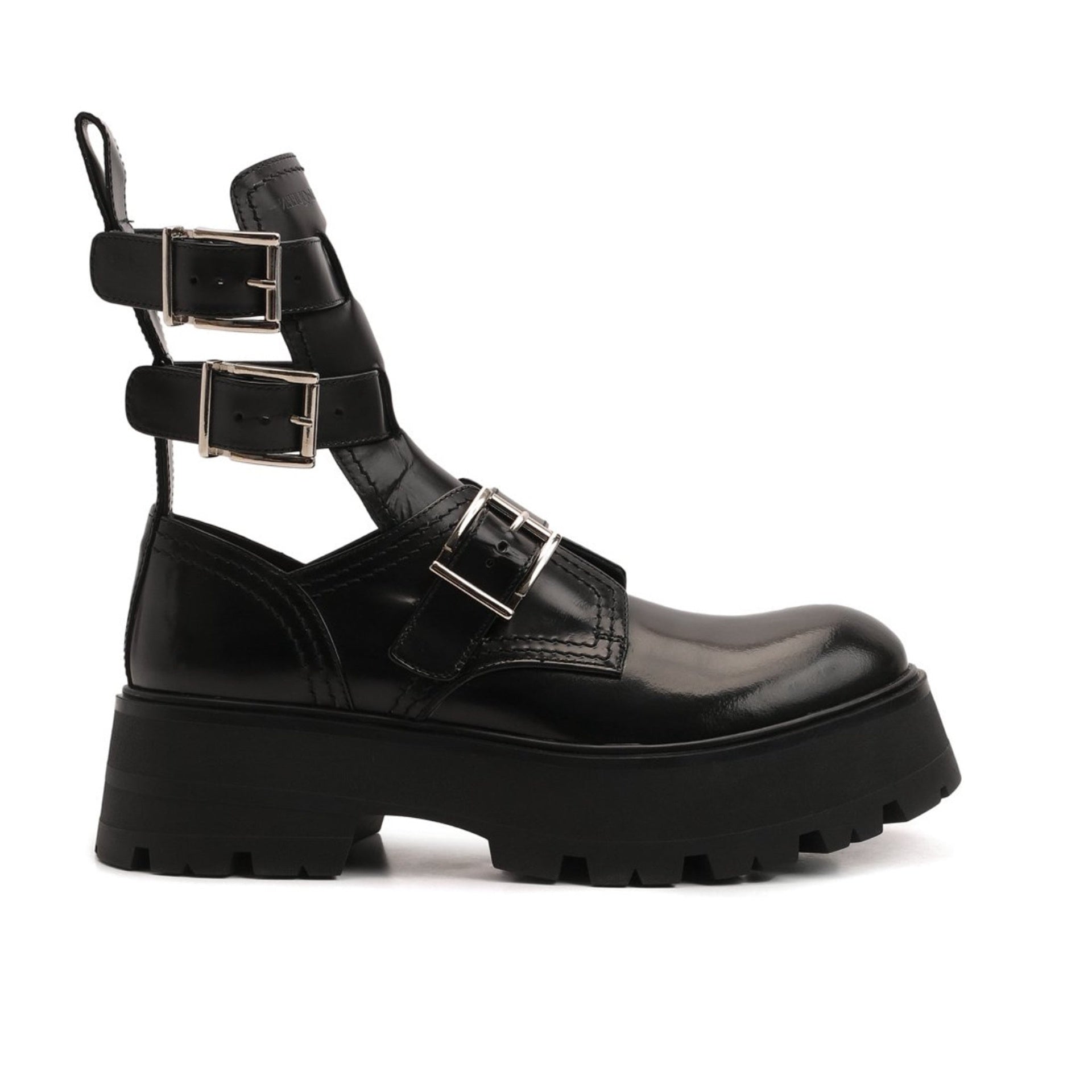 Alexander Mcqueen Rave Leather Boots – Balardi