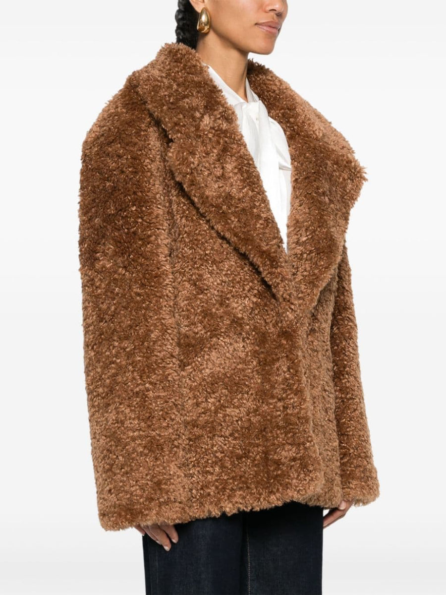 Stella Mccartney Soft Synthetic Shearling Jacket | Balardi