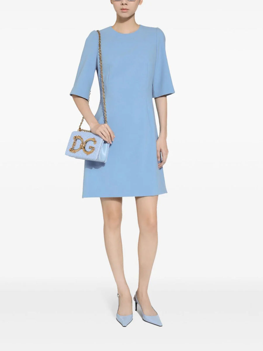 Dolce & Gabbana Short Dress With Short Sleeves | Balardi