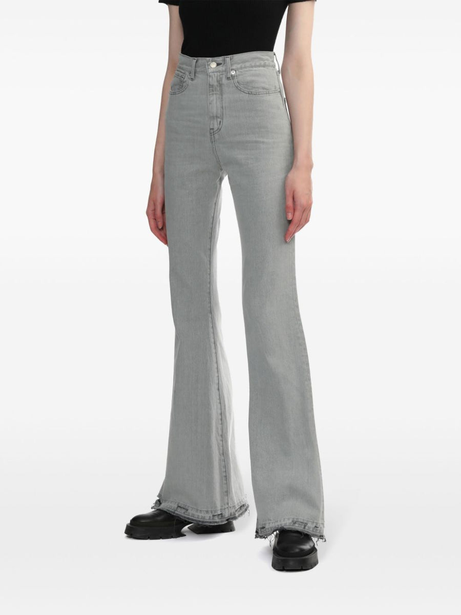 Junya Watanabe Flared Jeans With A Worn Effect | Balardi