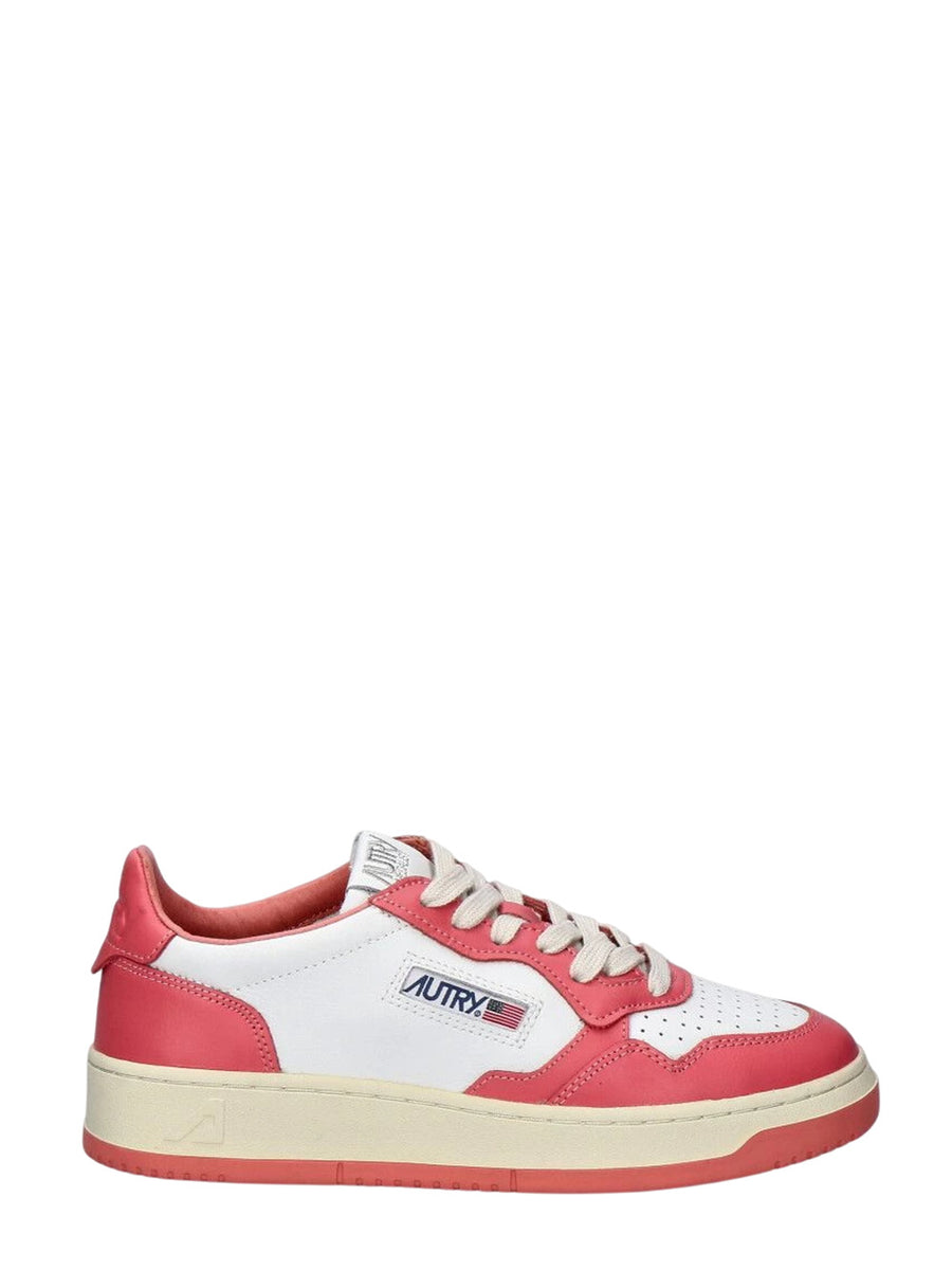 Autry Autry Women`s Sneakers Bicolor White Tea Rose | Balardi