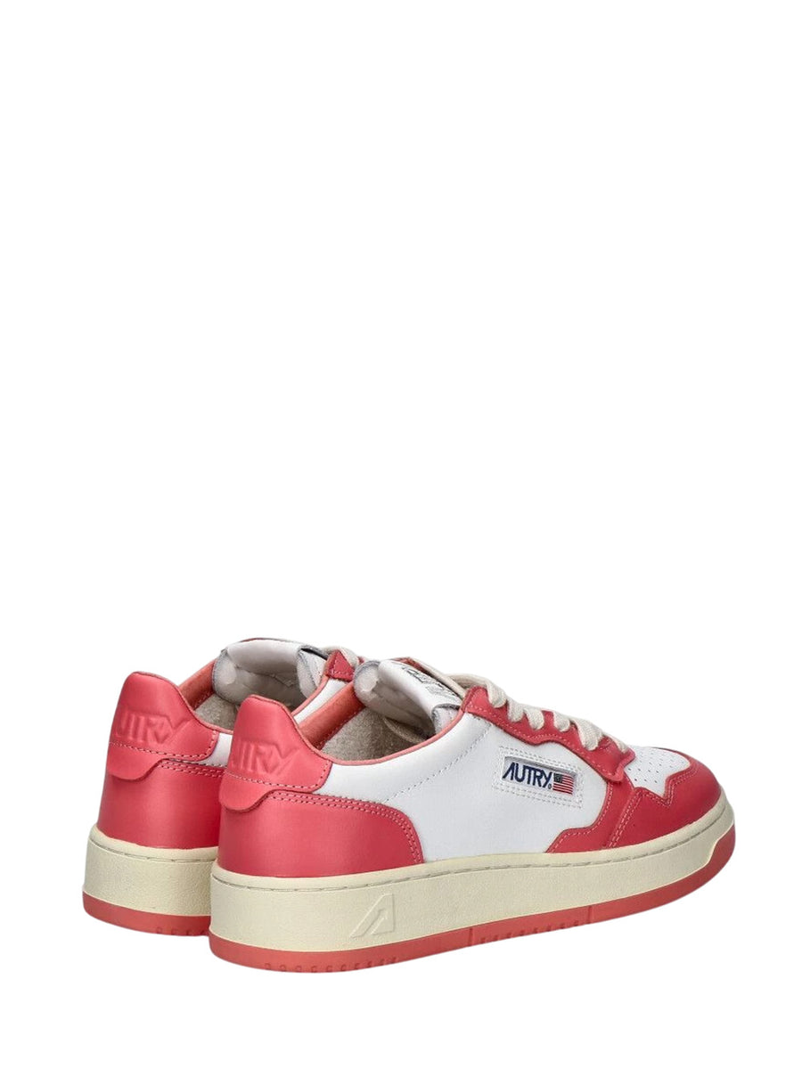 Autry Autry Women`s Sneakers Bicolor White Tea Rose | Balardi