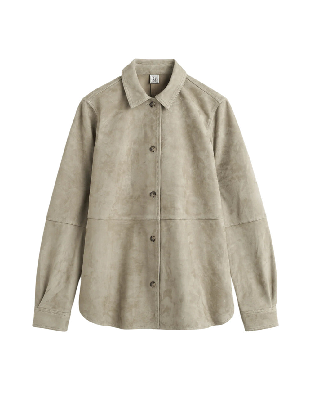 Toteme Chemise En Daim Doux Desert – Balardi