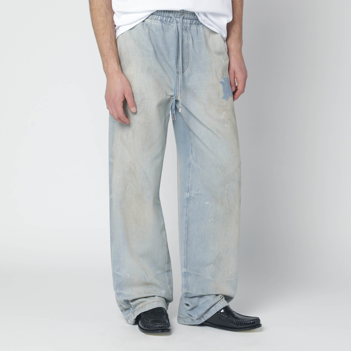 Amiri Baggy Jeans In Perfect Antique Indigo – Balardi