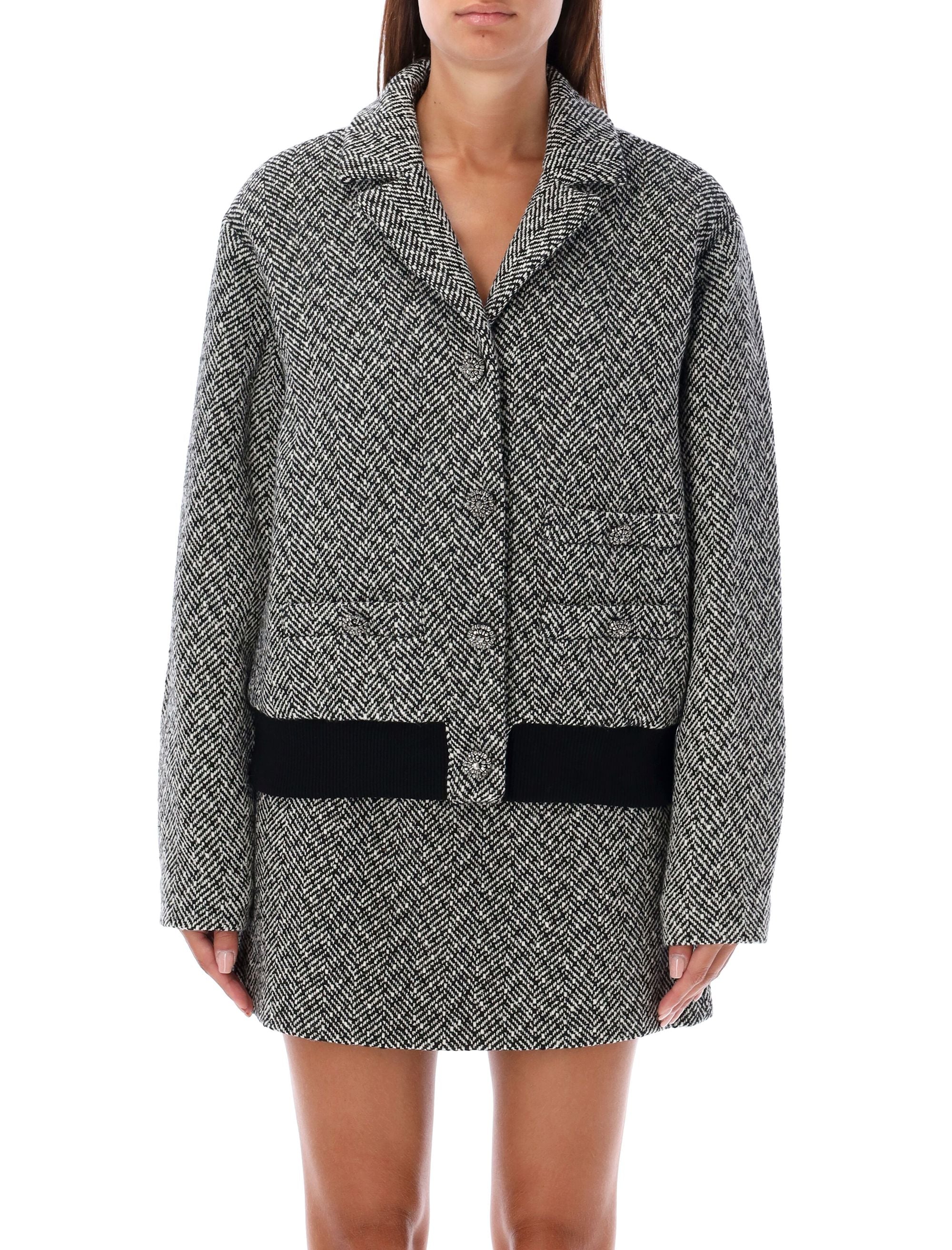 Self Portrait Coats Black – Balardi