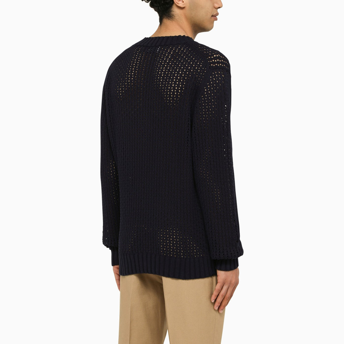 Ballantyne Black Perforated Jersey | Balardi