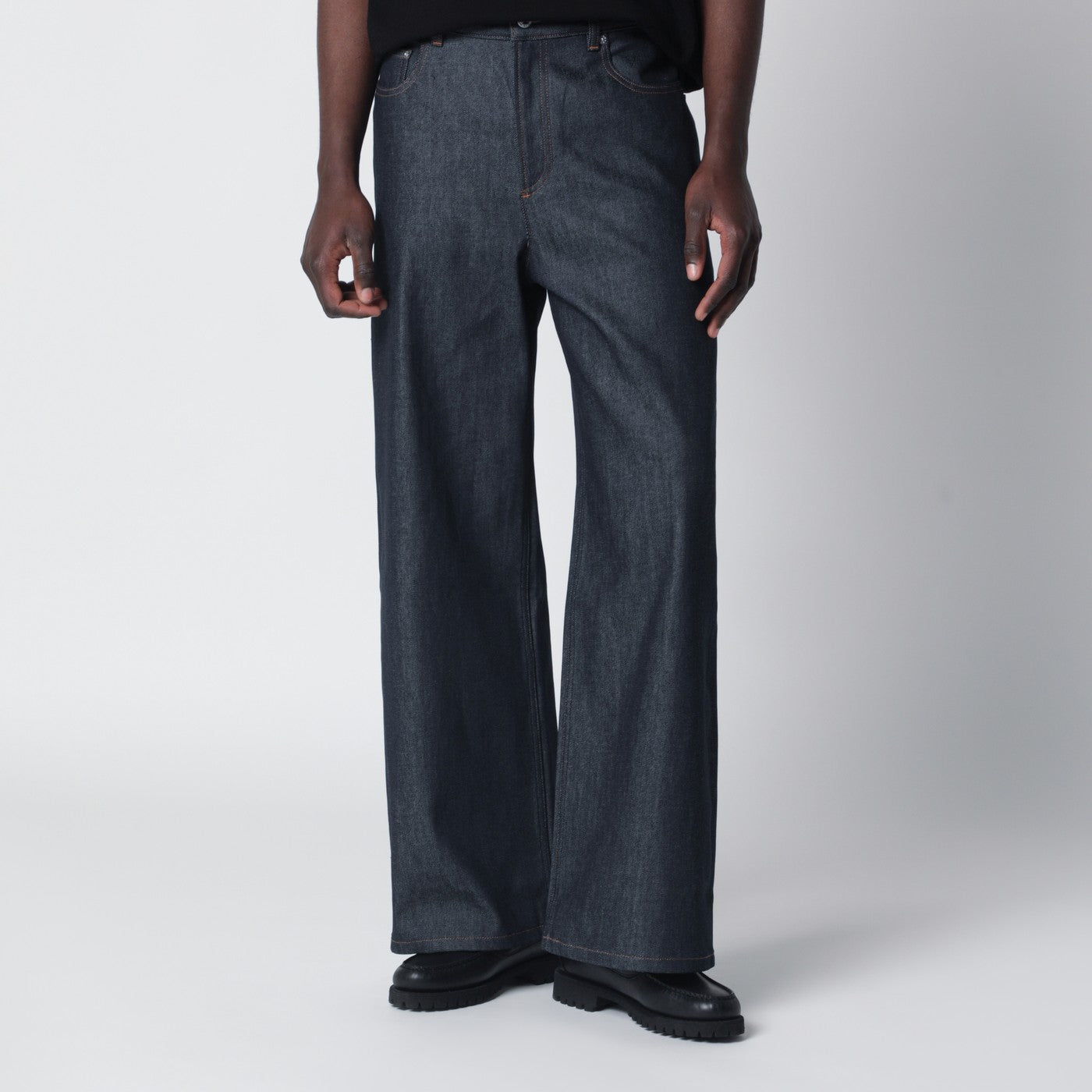 A.P.C. Wide Leg Indigo Blue Jeans – Balardi