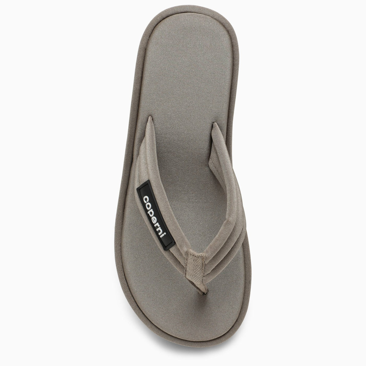 Coperni Grey Wedge Sandal With Logo | Balardi
