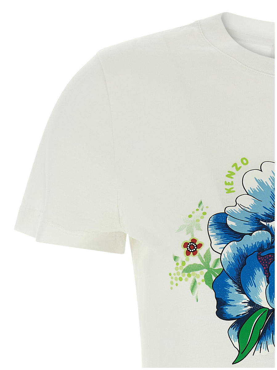 Kenzo 'Kenzo Peonies' T Shirt | Balardi