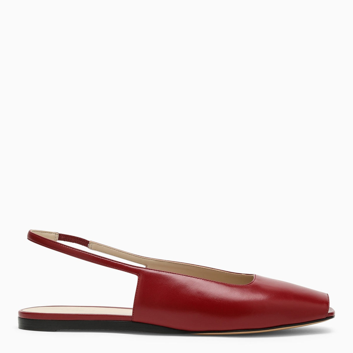 Le Monde Beryl Low Red Leather Sandal | Balardi