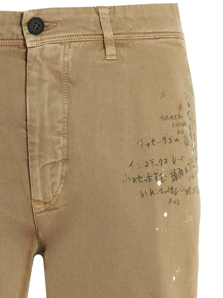 Incotex Red X Facetasm Printed Pants | Balardi