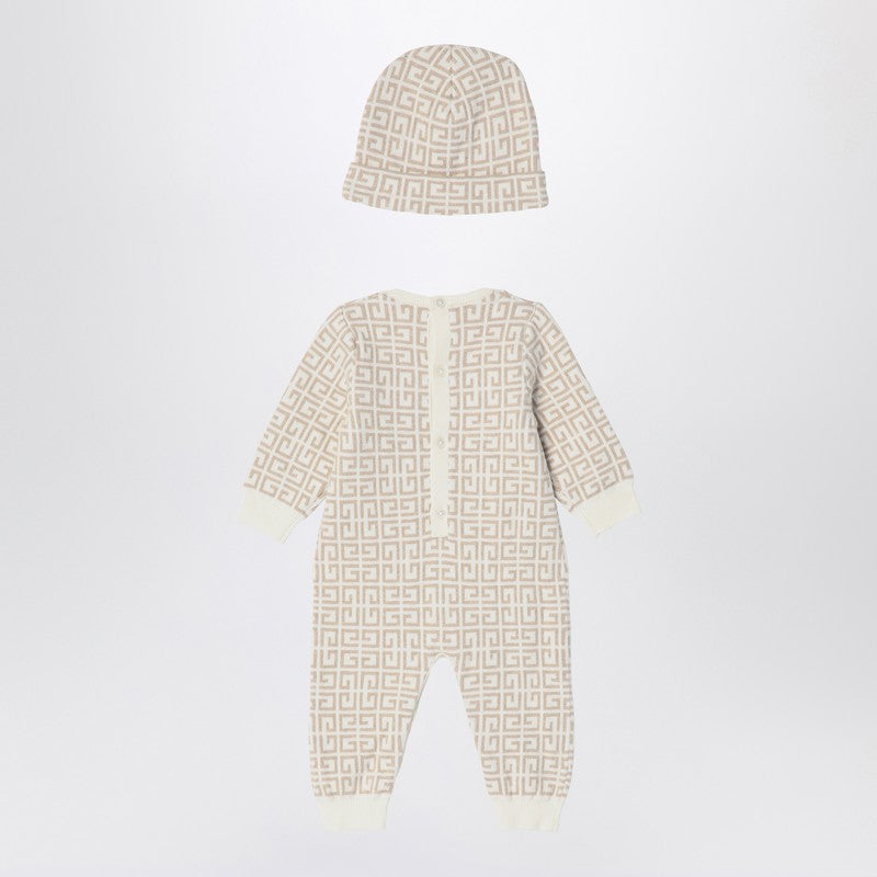 Givenchy Cream Two Piece Set With 4 G Motif | Balardi