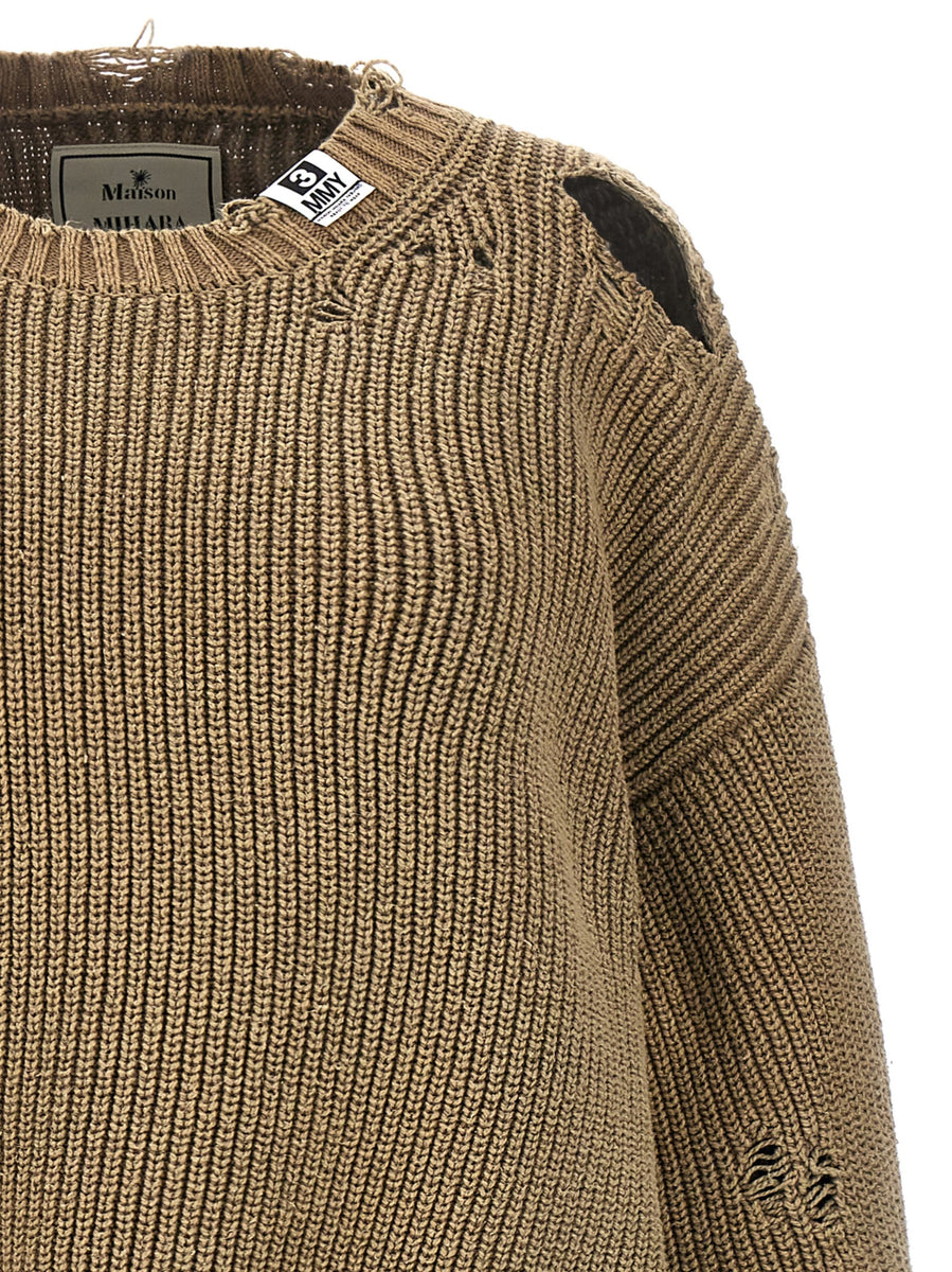 Maison Mihara Yasuhiro Destroyed Sweater | Balardi