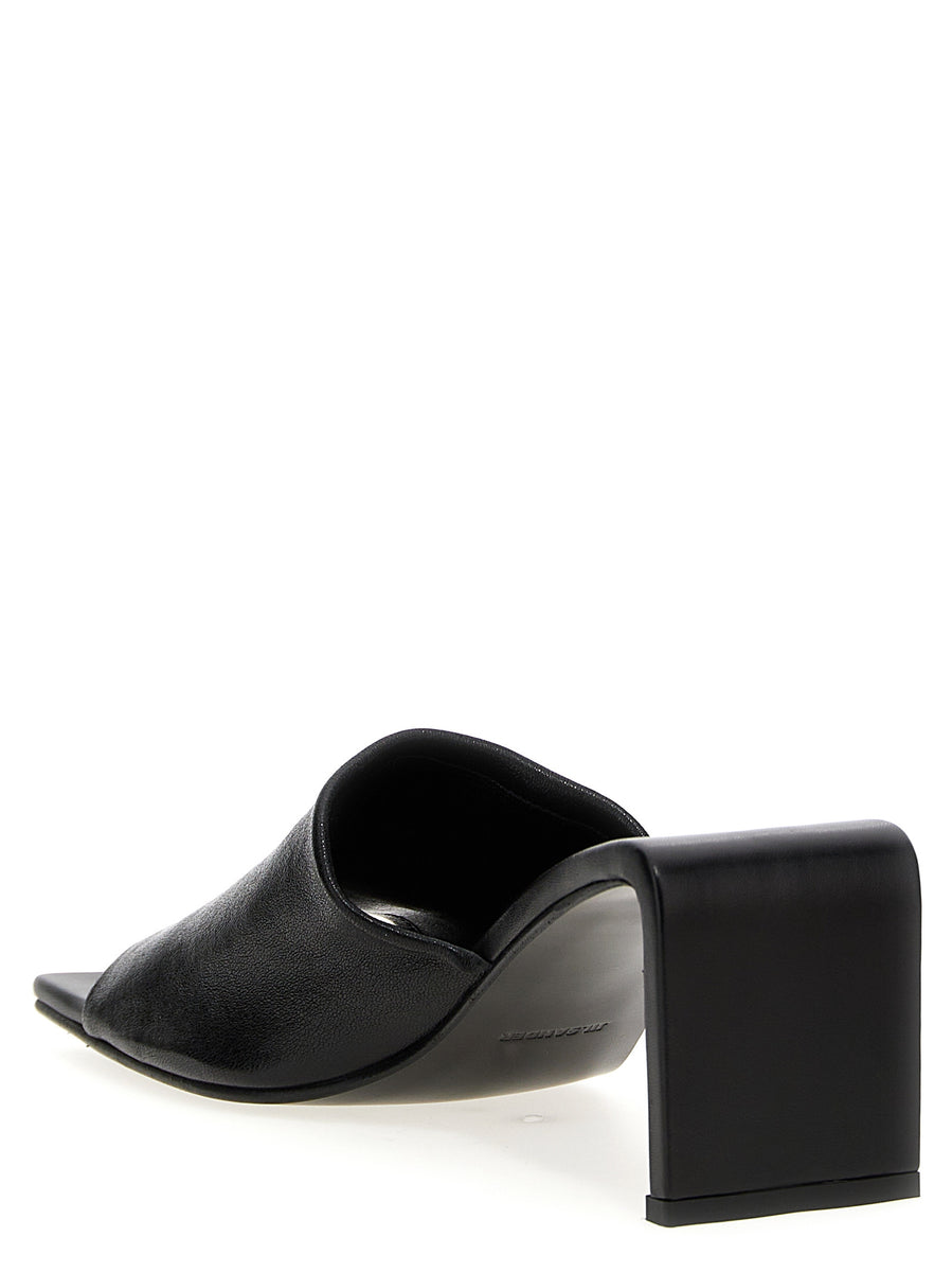 Jil Sander Sculpted Heel Sandals | Balardi
