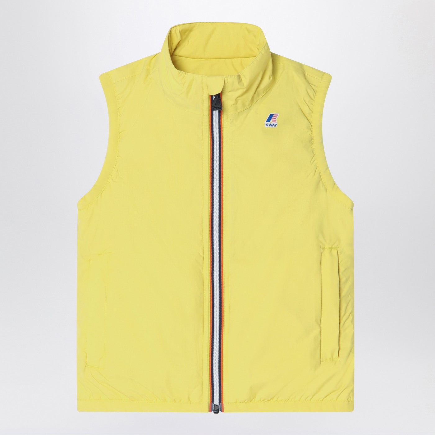 K Way Yellow Waterproof Nylon Vest – Balardi