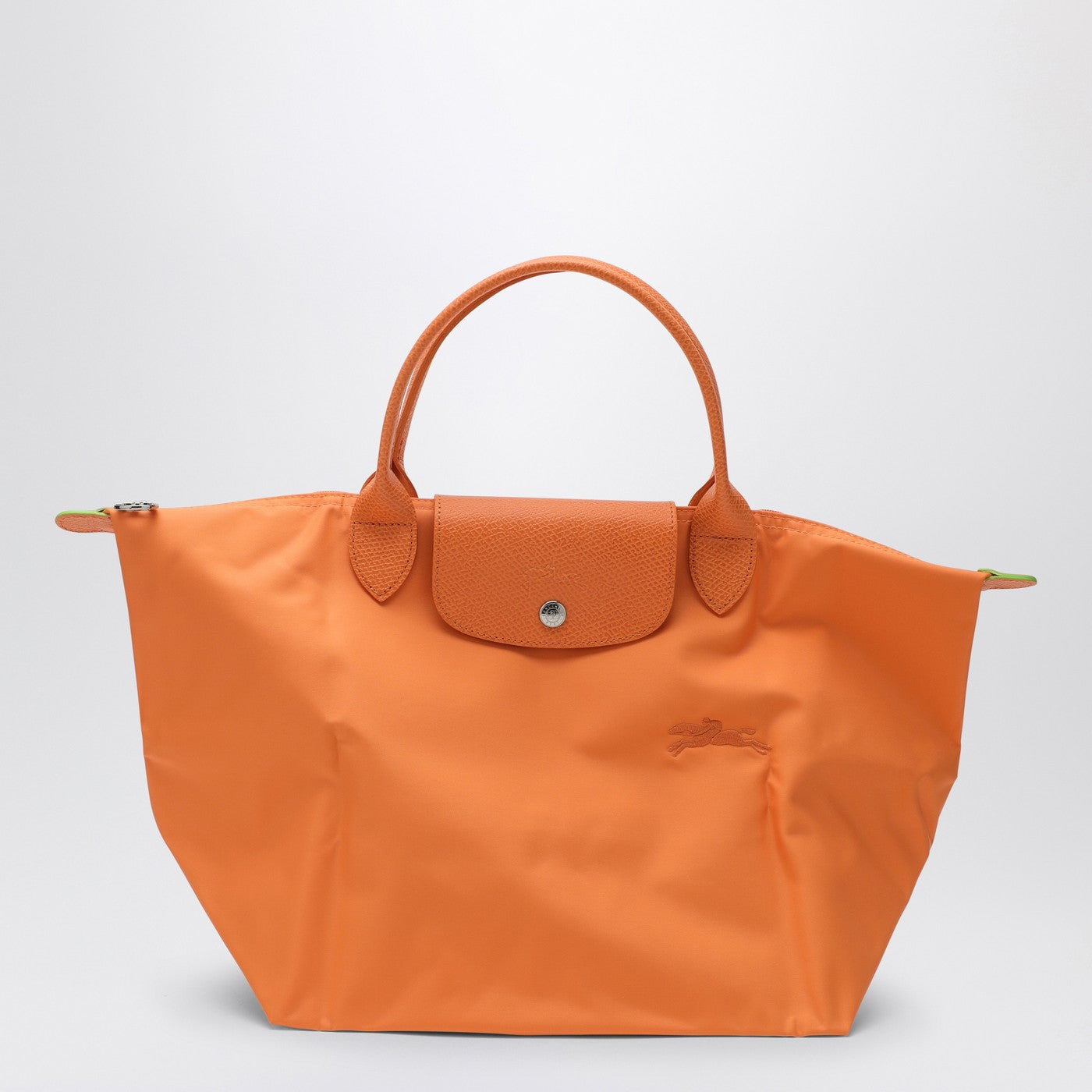 Longchamp Orange M Le Pliage Green Bag – Balardi