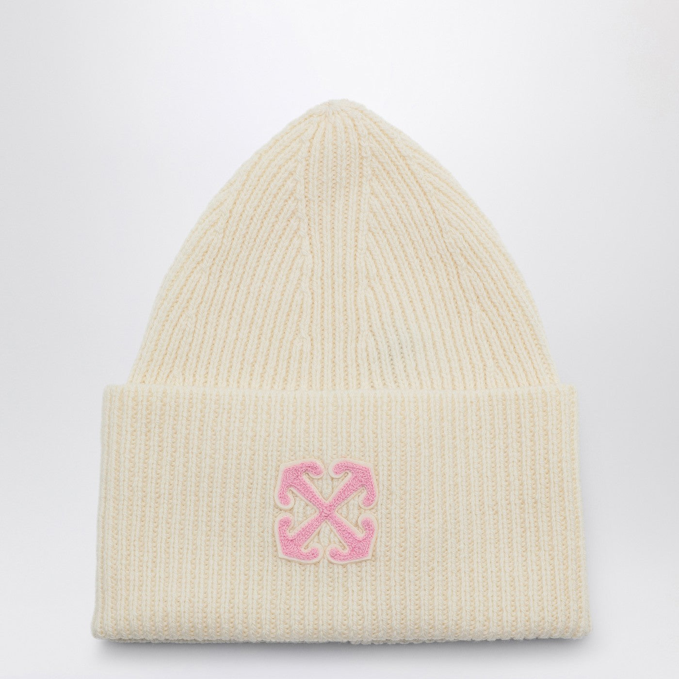 Off White™ White Wool Cap With Logo – Balardi