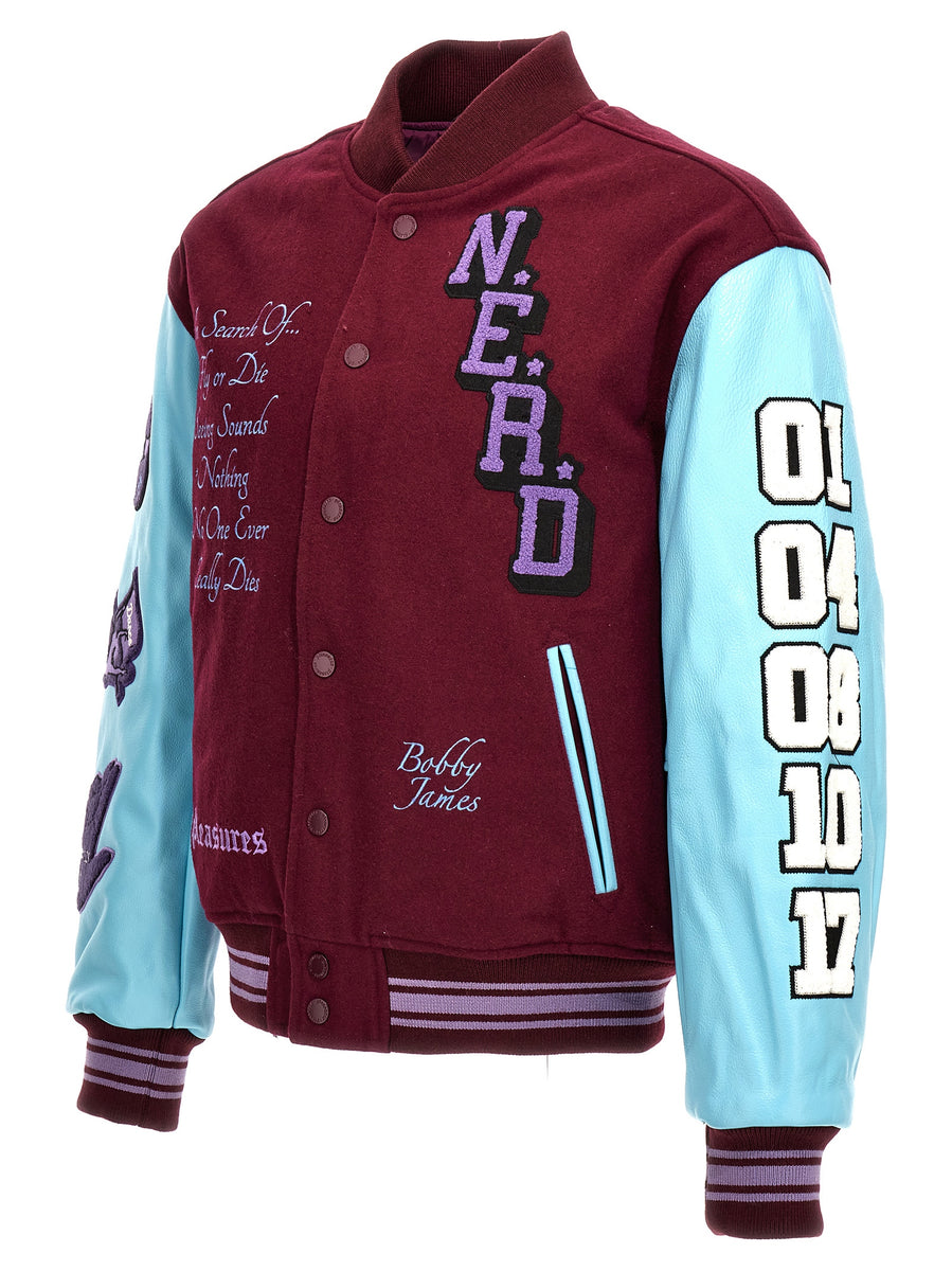 Pleasures 'Nerd Varsity' Bomber Jacket | Balardi