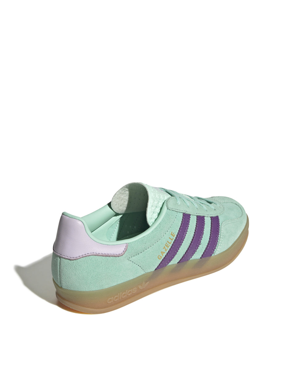 Adidas Originals Sneaker Gazelle Indoor Clear Mint/Active Purple/Ice ...
