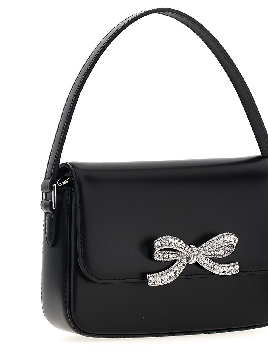 Self Portrait 'Black Leather Micro' Handbag | Balardi