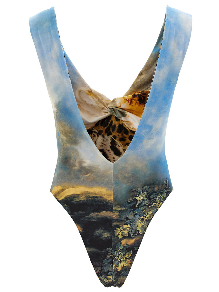 Roberto Cavalli 'Wild Leda' Reversible Inner Swimsuit | Balardi