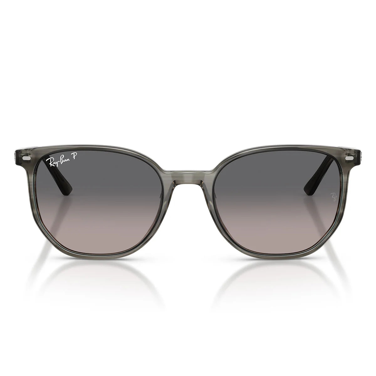 Ray Ban Sunglasses Rb2197 1438 M3 Elliot Striato Gray/Gray Gradient Un ...