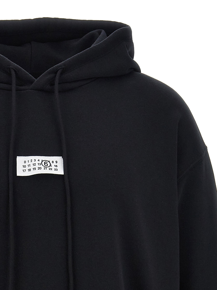 Mm6 Maison Margiela Logo Label Hoodie | Balardi