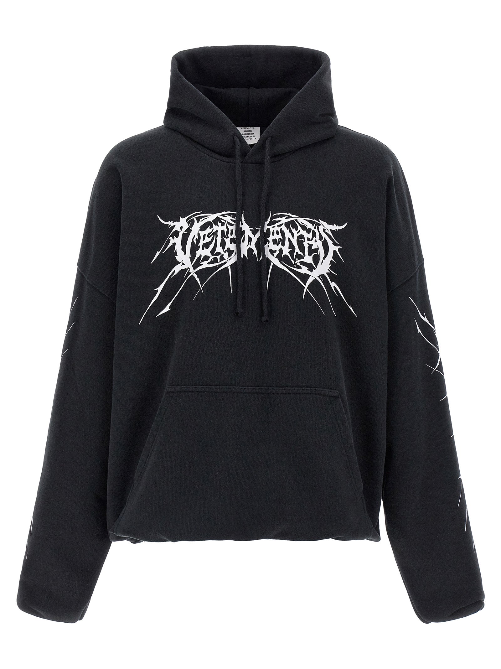 Vetements 'Black Death Metal' Hoodie – Balardi