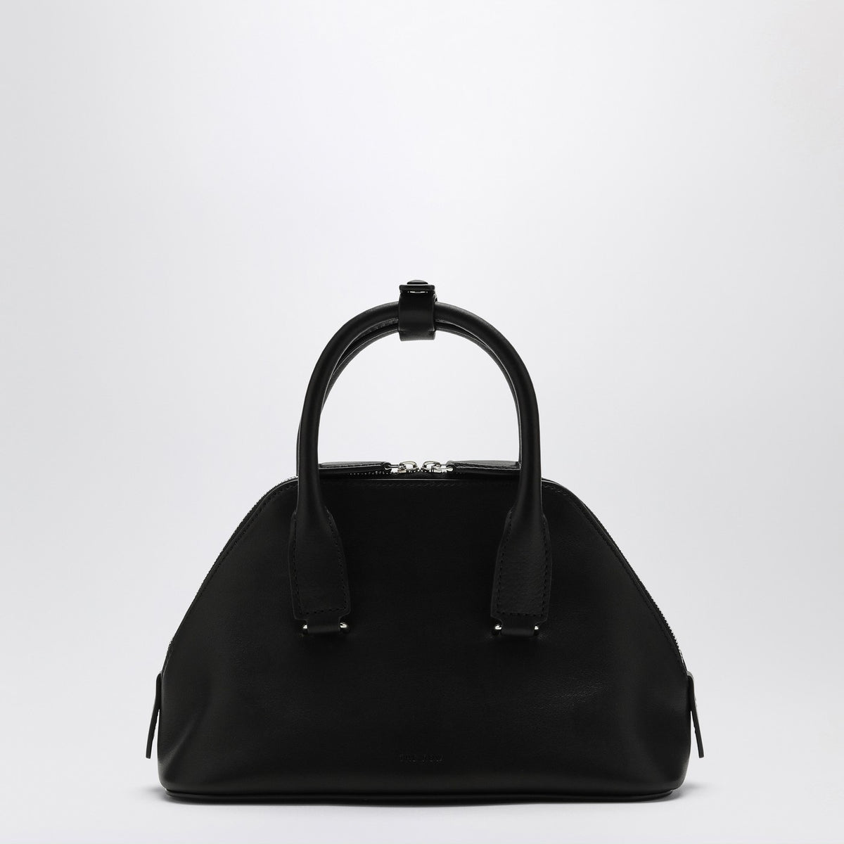 The Row Black Leather Devon Mini Bag | Balardi