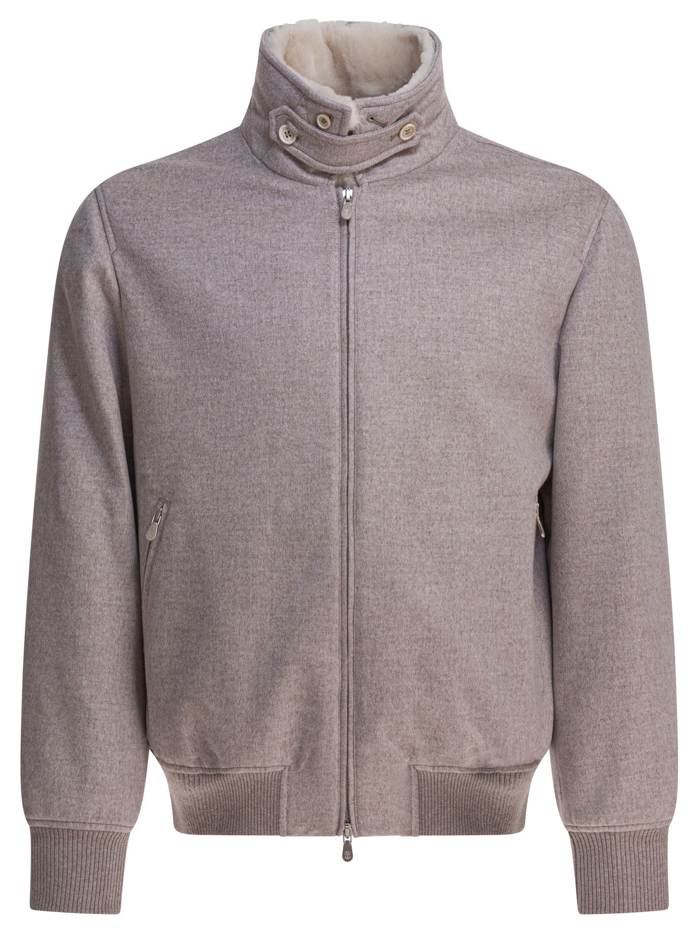 Brunello Cucinelli Cashmere Beave Bomber Jacket – Balardi