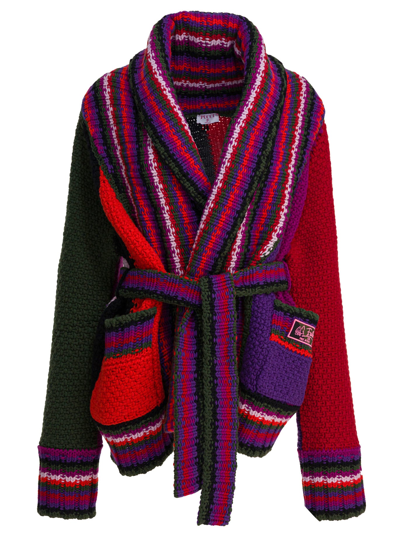 Pucci Orchidee Print Wool Cardigan – Balardi