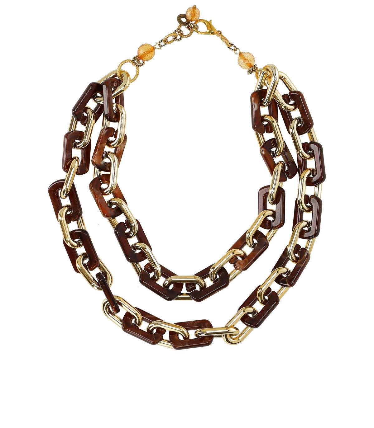 àlmala Gold Acetate Corniola Necklacke – Balardi