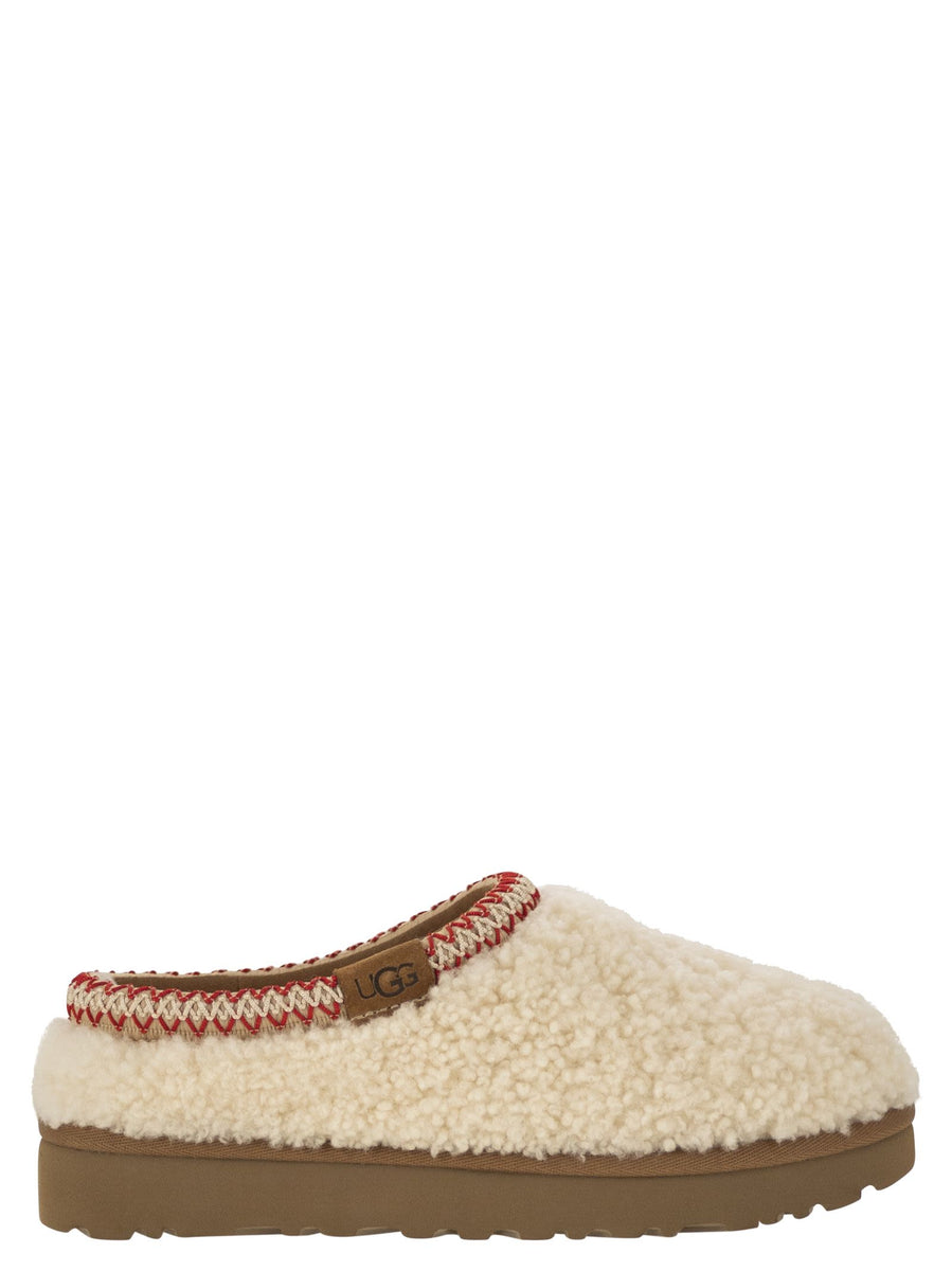 Ugg Cream Tasman Maxi Curl Slippers | Balardi
